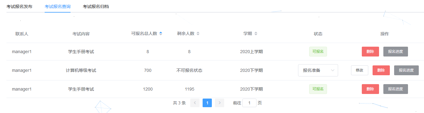 GitHub - kana-cr/exam-management: 前后端分离的考试报名/管理系统